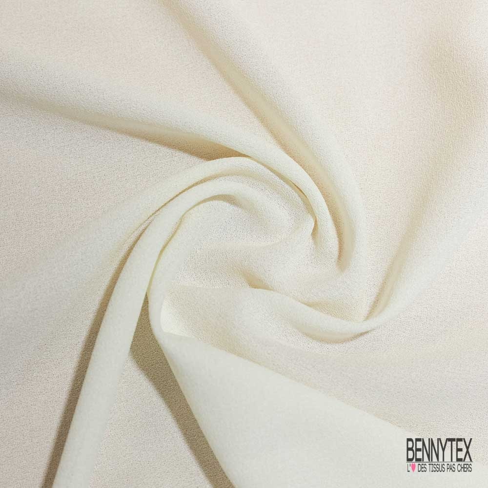 Crêpe de Chine 16 Momme sang de taureau | Bennytex vente de tissus pas ...
