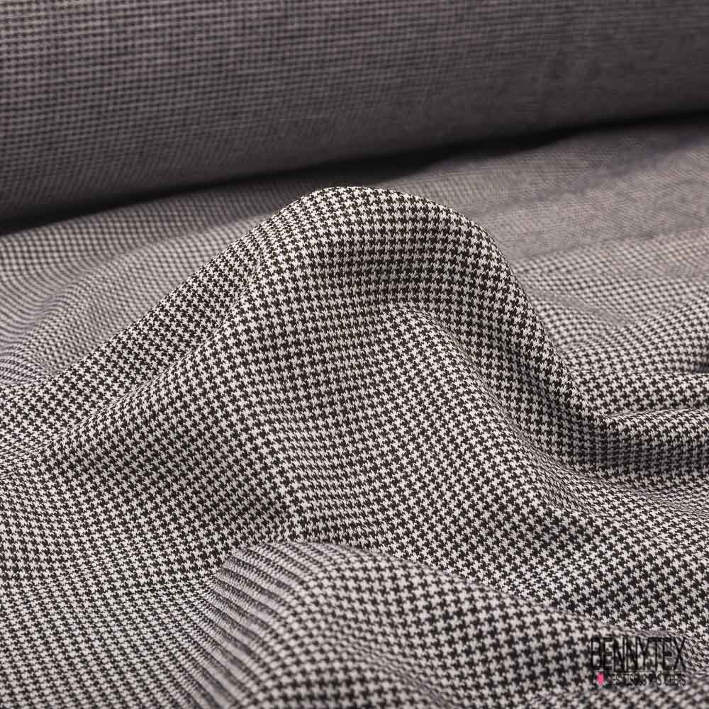 Jersey Milano Couleur Noir Chiné Sergé | Bennytex vente de tissus pas ...