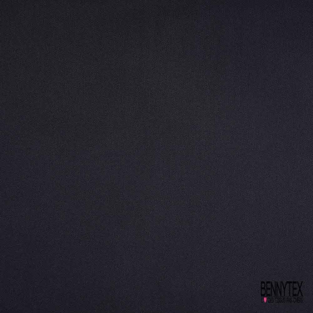 Twill de soie noir profond | Bennytex vente de tissus pas cher au mètre